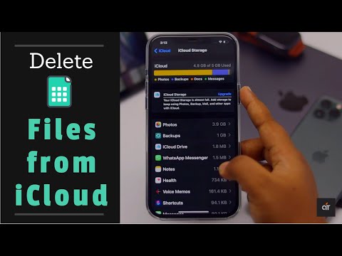 Delete Files from iCloud on iPhone