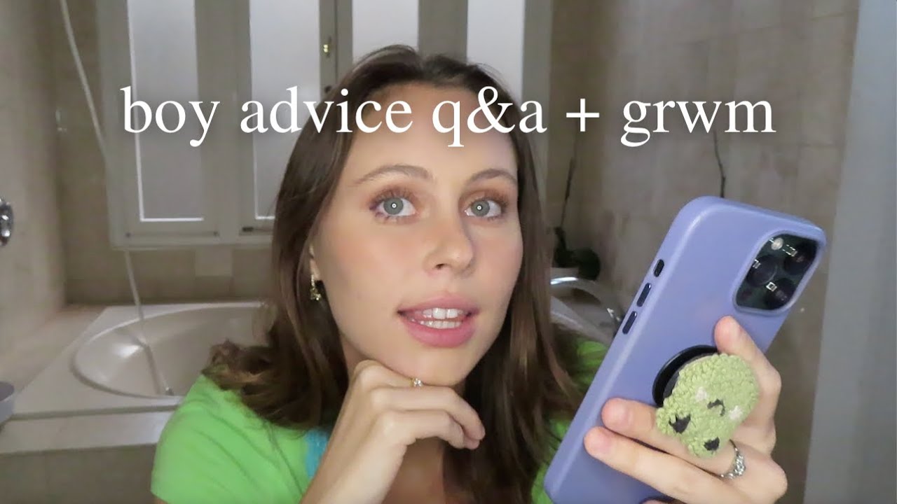 solving your boy problems & doing my makeup