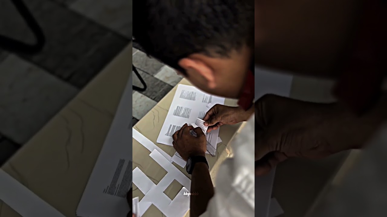 Semester's Exam Bit Papers 🤫 Students Micro Xerox Bit Papers #exam #students