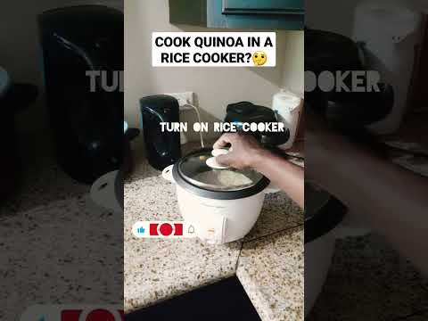 I Didn't Believe I Could Cook Quinoa In A Rice Cooker!๐ฑ #shorts #quinoa #ricecooker #plantbased
