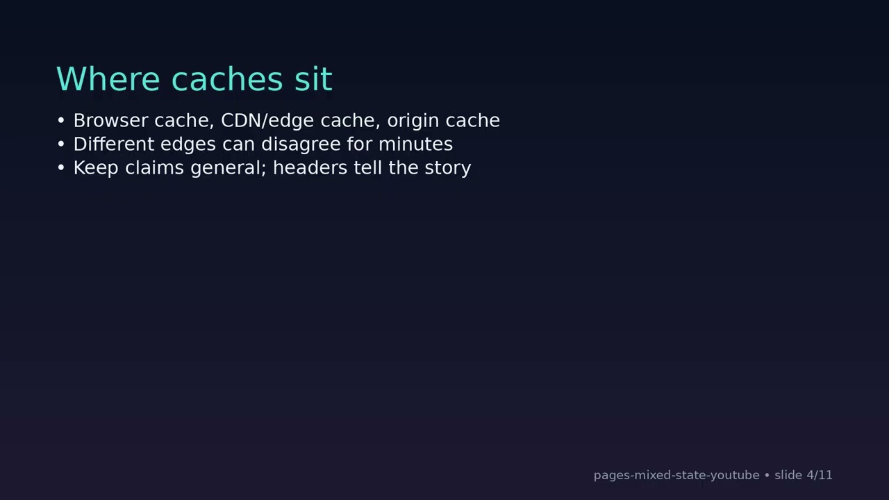 Cache-Busting Isn’t Proof: Read the Headers (Age / ETag / Cache-Control)