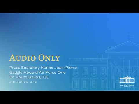 Press Gaggle: Karine Jean-Pierre Holds a Press Briefing on Air Force One - March 20, 2024