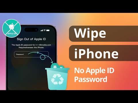 [2 Ways] How to Wipe iPhone without Apple ID Password 2024
