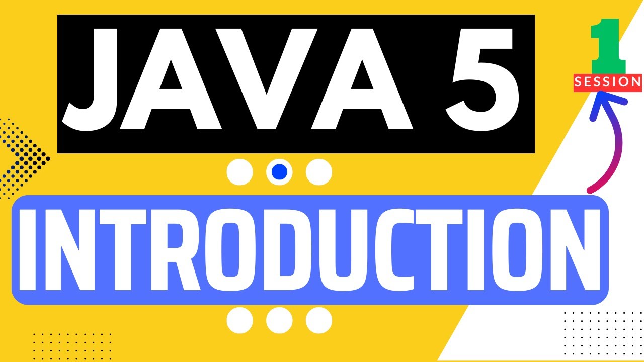 1  JAVA 5 : JAVA 5 Features Introduction || API POTHI || JAVA 5