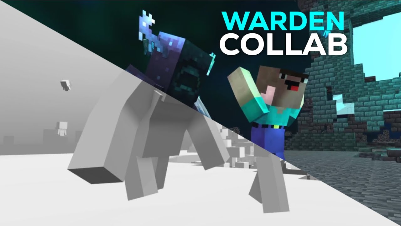 Warden Collab Minecraft Animation /  Breakdown Prisma 3D