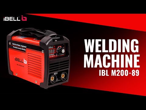 Buy iBELL IBL 200-89 IGBT 160-250V Inverter Arc Compact Welding Machine ...