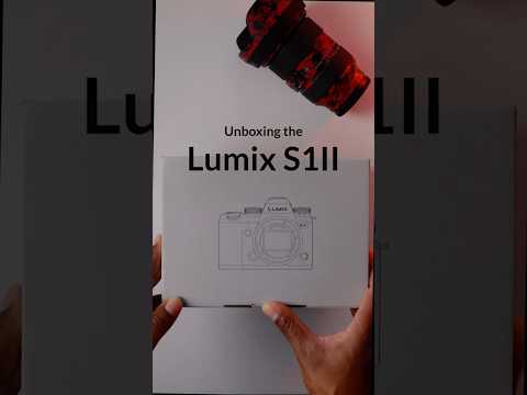Unboxing the #lumixs1ii #lumix #hybridmirrorlesscamera