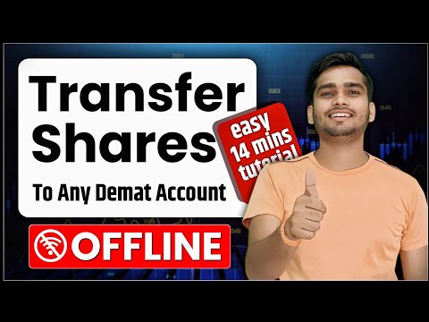 SHARE TRANSFER Step by Step Process CDSL to NSDL Simple Method