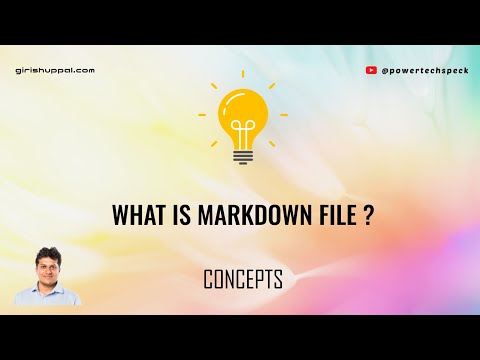 What is a Markdown File?