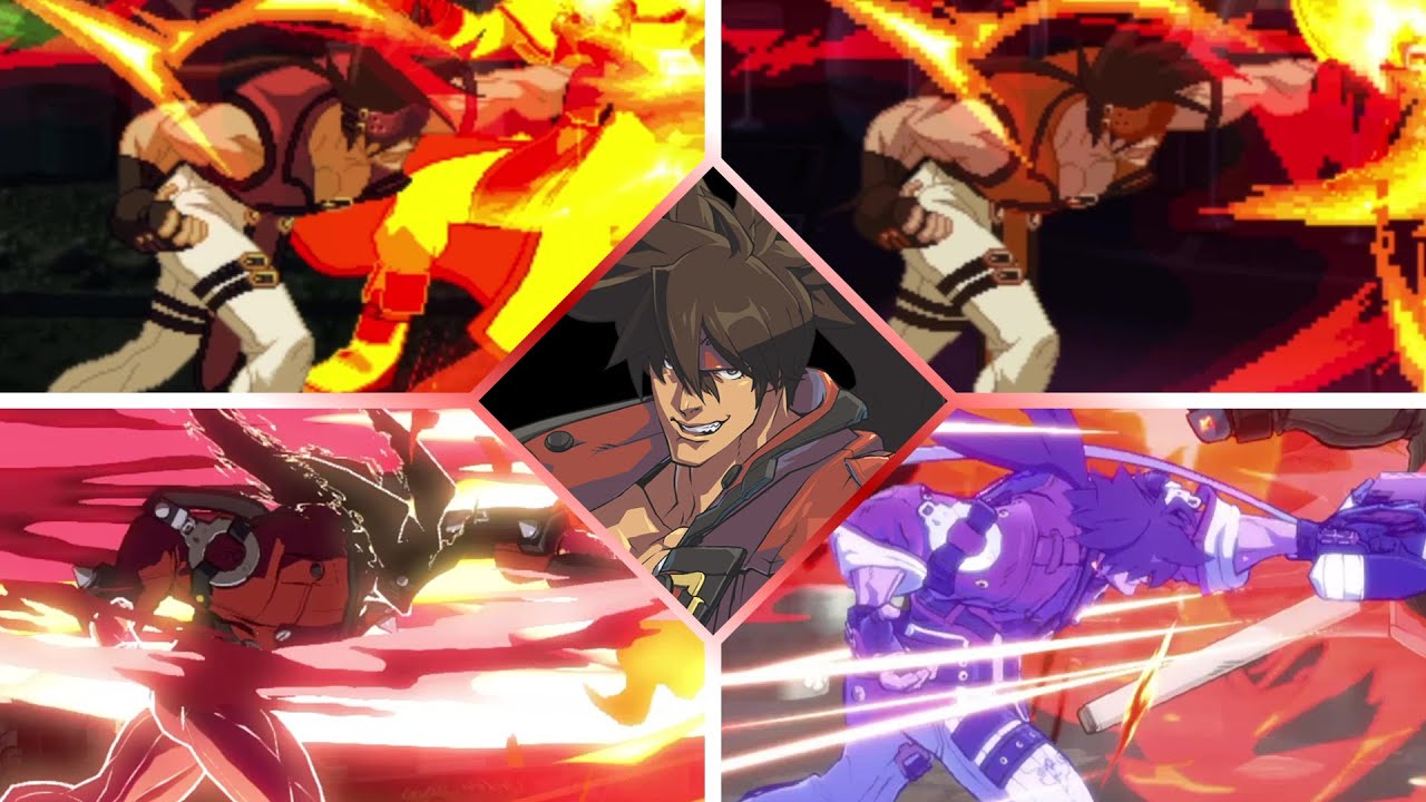 EVOLUTION of Sol Badguy's Tyrant Rave