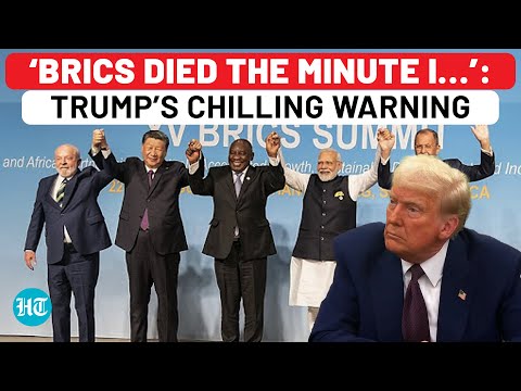 ‘BRICS Is Dead’: Trump’s New Warning To Russia, India, China, South Africa, Brazil | Dedollarisation