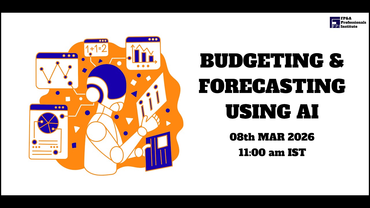 Budgeting & Forecasting using AI Webinar | March 2026