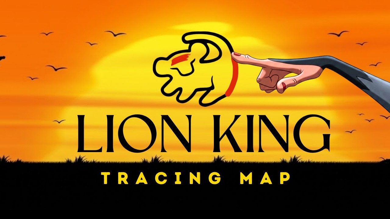 Lion King Music Therapy 🦁 Finger tracing - Brain Break