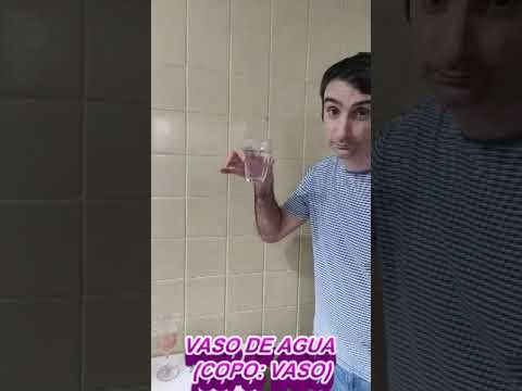 Vocabulário em Espanhol (Copo: Vaso / Xícara: Taza / Taça: Copa)