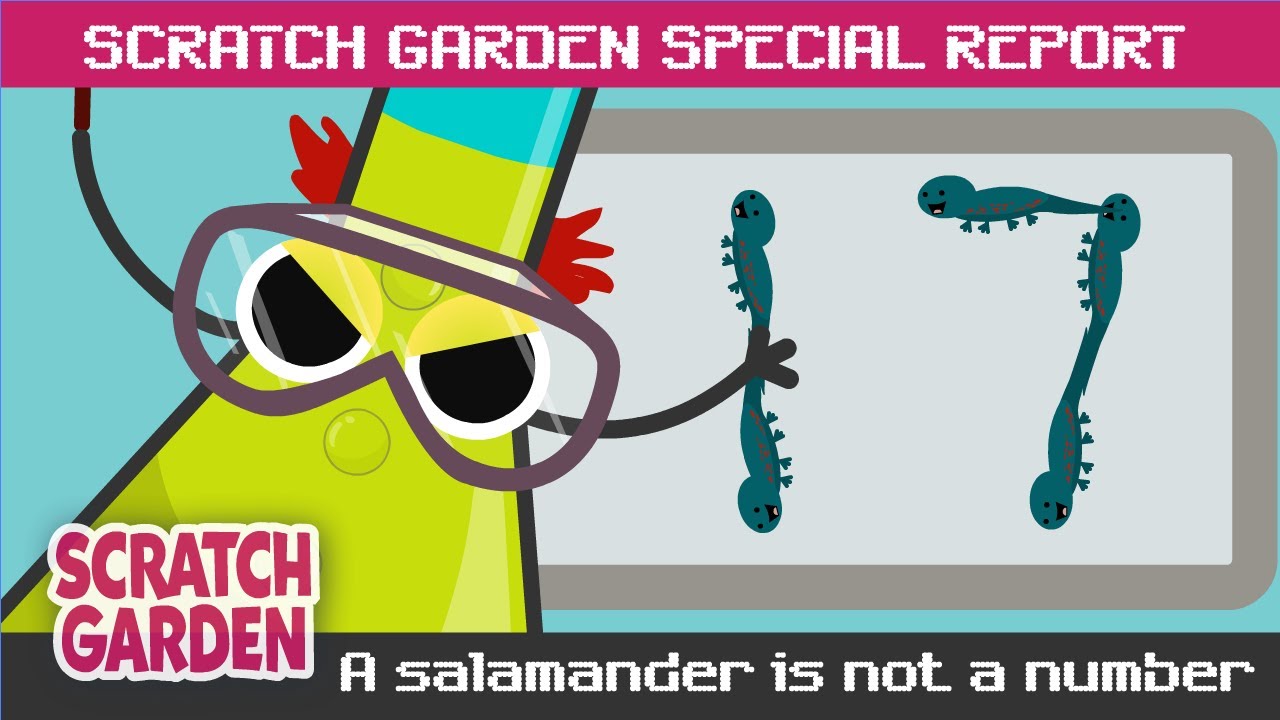 A Salamander is NOT a Number! | SPECIAL REPORT | Scratch Garden