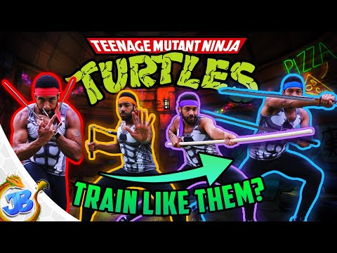 Watch This Guy Work Out Like the Teenage Mutant Ninja Turtles