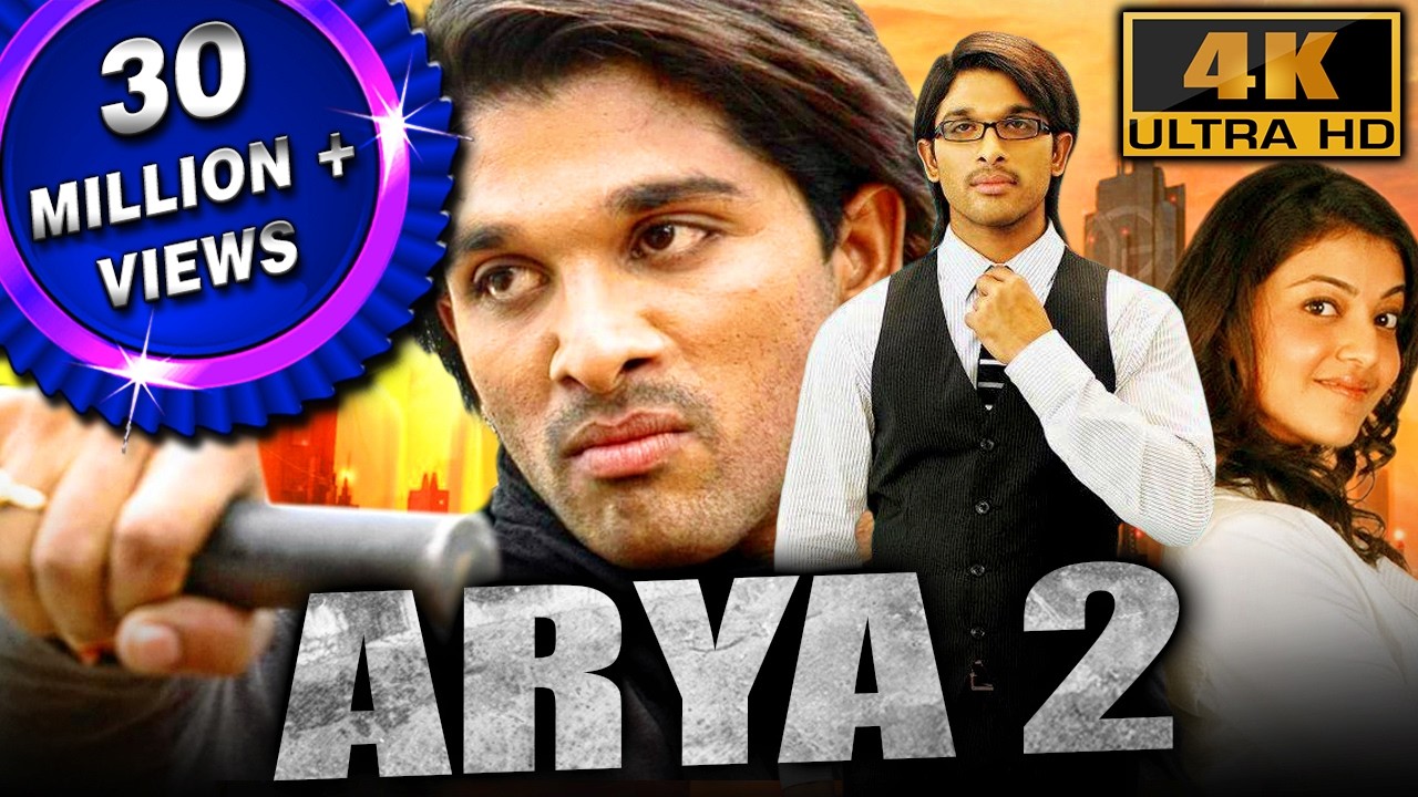 Arya 2 (4K) - Allu Arjun Blockbuster Romantic Action Film | Kajal Aggarwal, Navdeep, Brahmanandam