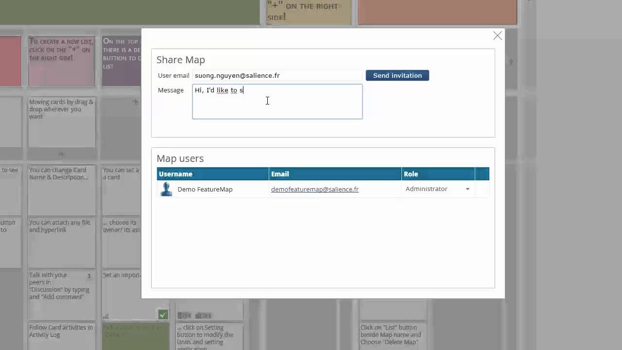 FeatureMap Tutorials - Share your map