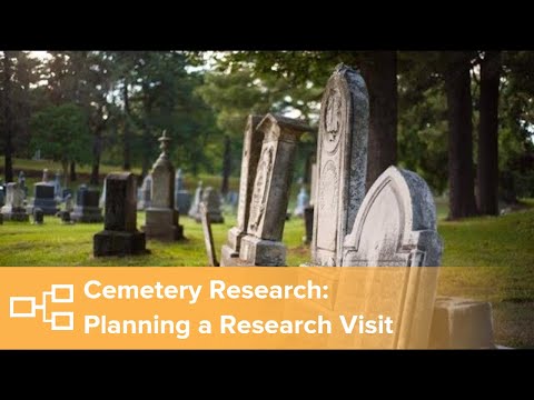 Cemetery Research: Preparation – Tracing Our History