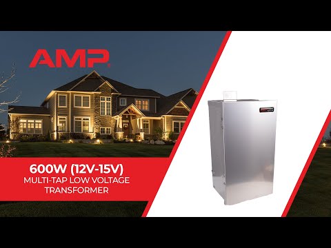 AMP® 600W Multi-tap Low Voltage Transformer
