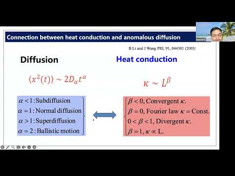 Heat conduction in low dimensional micro nano scale systems - Baowen Li