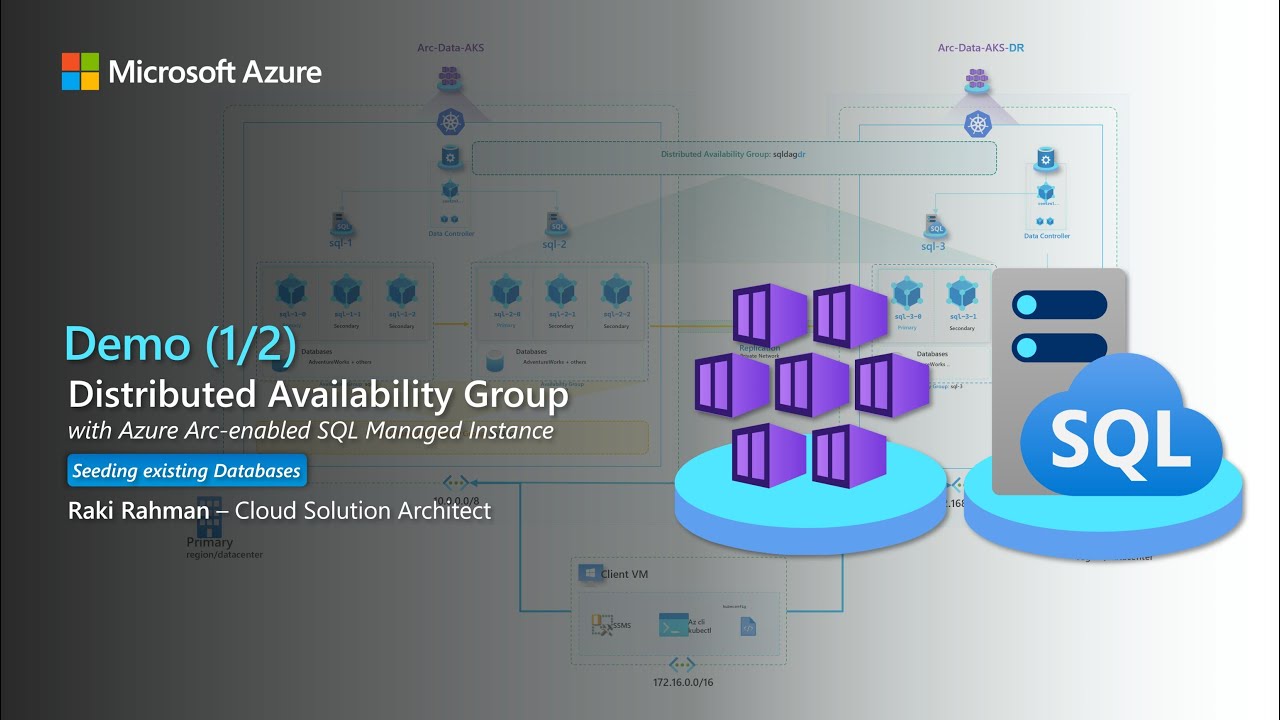 Azure Arc-enabled SQL Managed Instance: Distributed Availability Group (1/2)