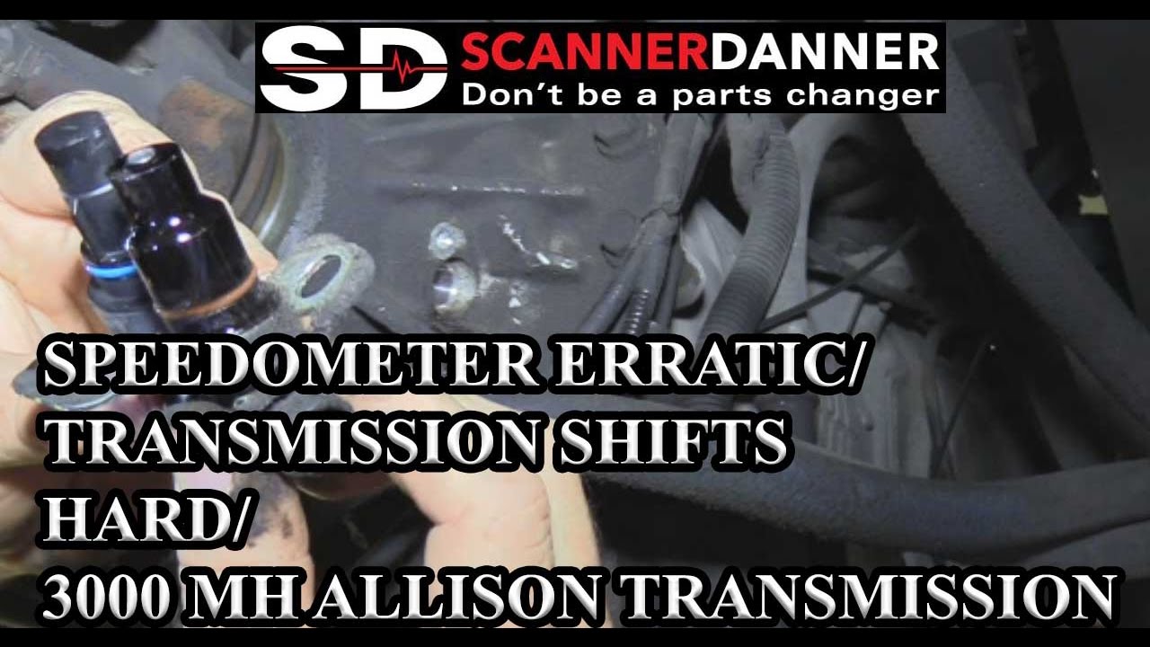 Speedometer Erratic/Transmission Shifts Hard/3000 MH Allison Transmission