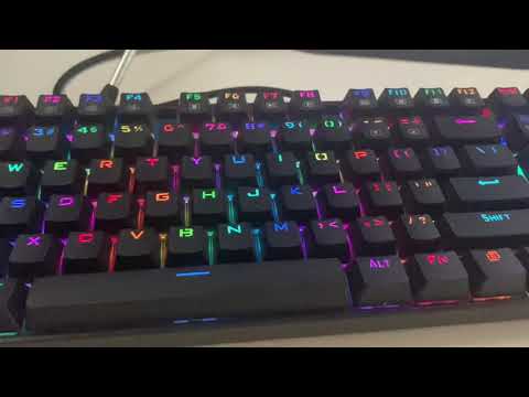 ASMR mic test! 🎤 (keyboard & tapping)