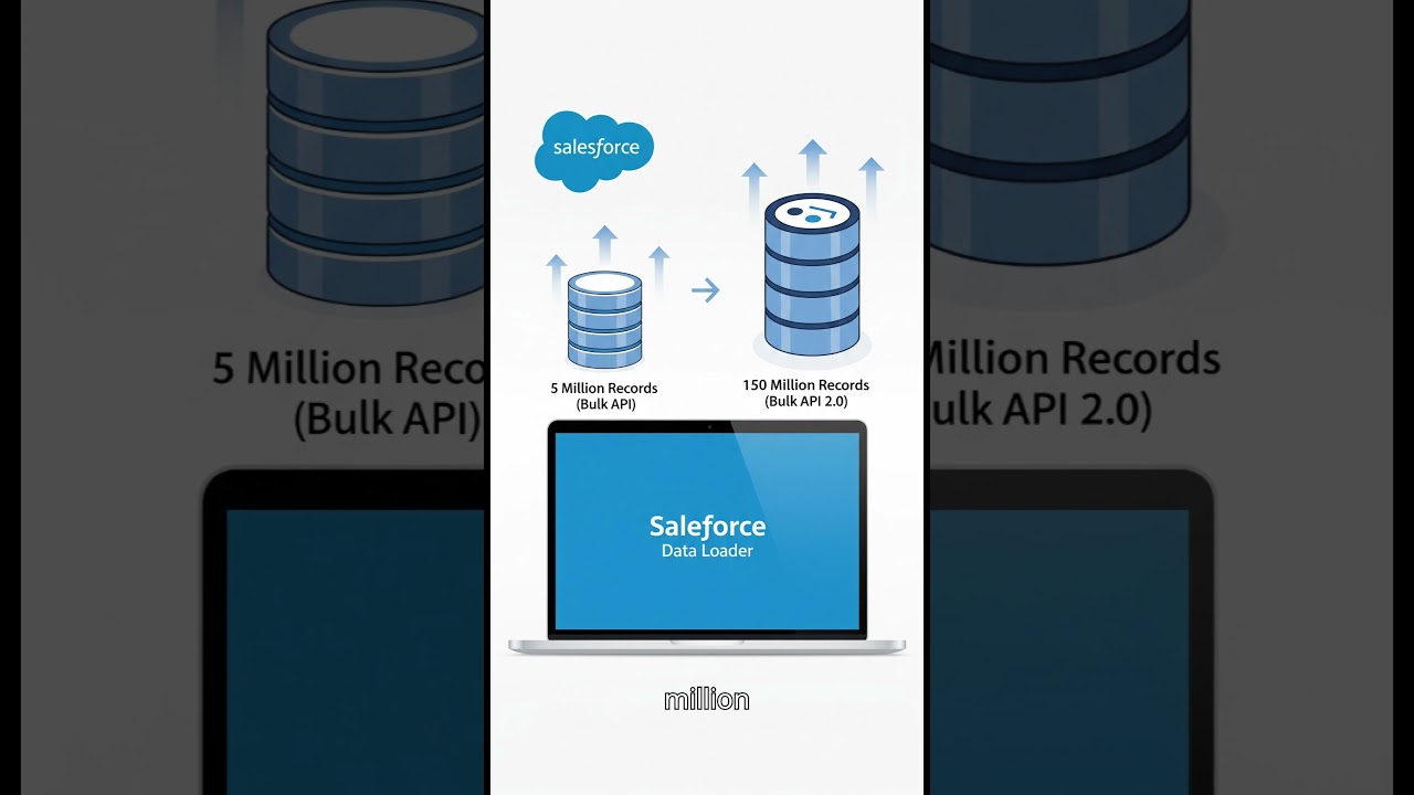 🚀 Salesforce Data Loader Explained in 3 Min | Admin & Developer Must-Know Tool