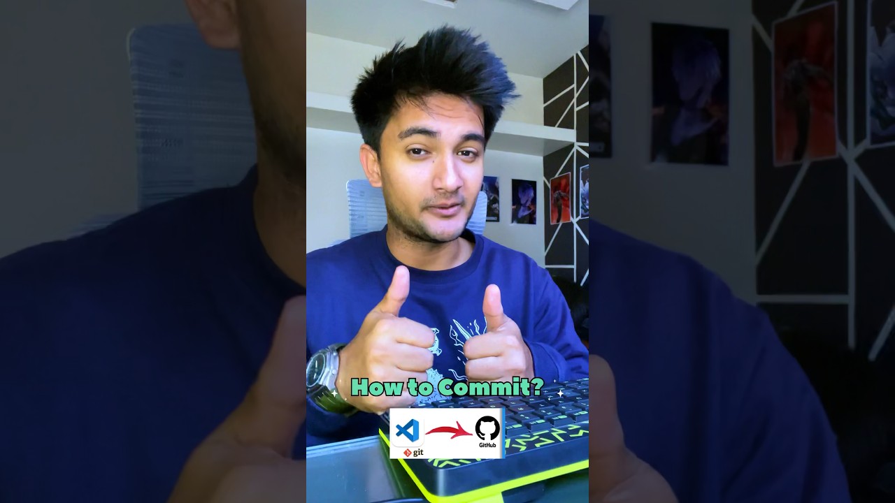 How to commit code in GitHub? 🤔 #git #github
