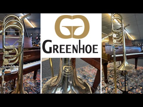 Greenhoe GB5-3G 2023 - Gold Brass Bell Bass Trombone | Reverb