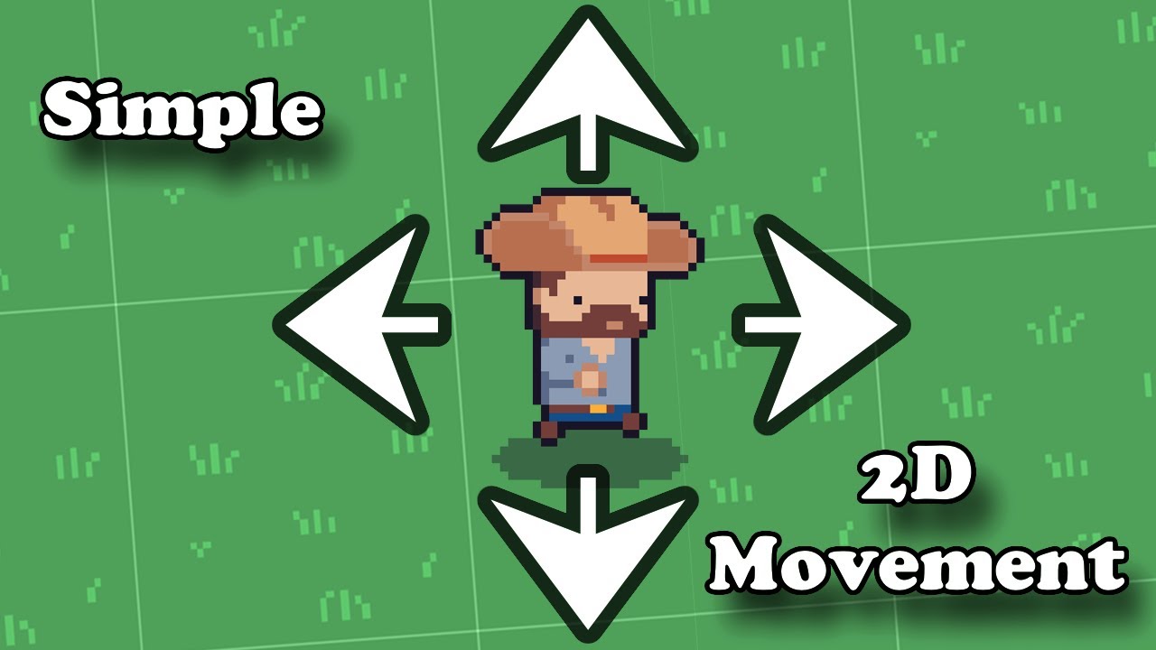 Unity 2D Movement Beginner Tutorial - Physics Based