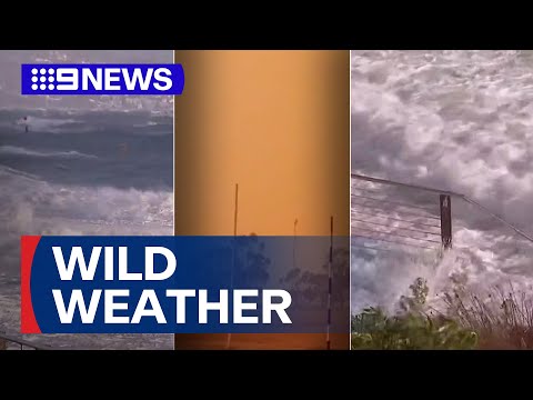 Storm wreaks havoc on South Australian coast | 9 News Australia
