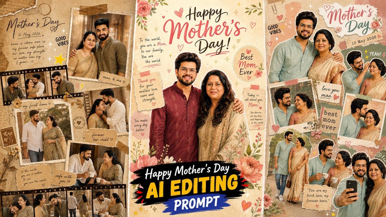 Mother's Day ChatGPT Prompt  | Instagram Trending Mothers Day Prompt | Chatgpt Photo Editing 