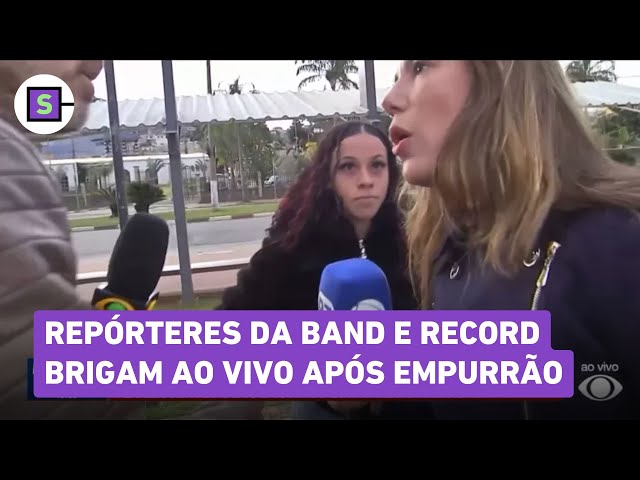 Quem é Lucas Martins, repórter da Band que empurrou colega ao vivo