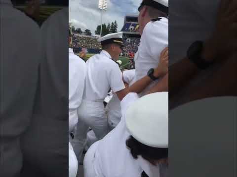 Army v Navy Football vs Regular Navy Game… #football #navy #usna #mids #funny #crazy #games #falling