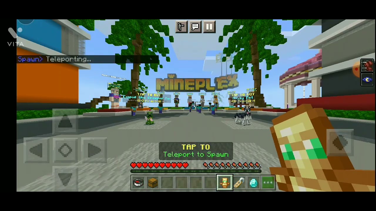 Joining mineplex server for first time ./ minecraft download