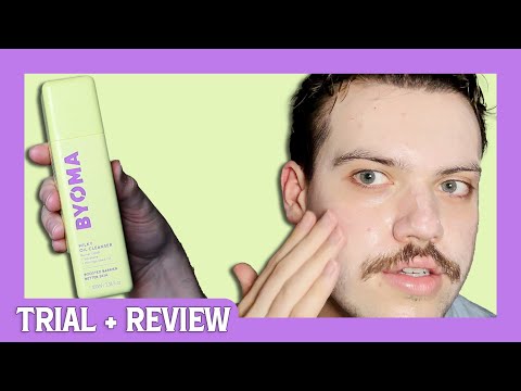 byoma milky oil cleanser | trial + review