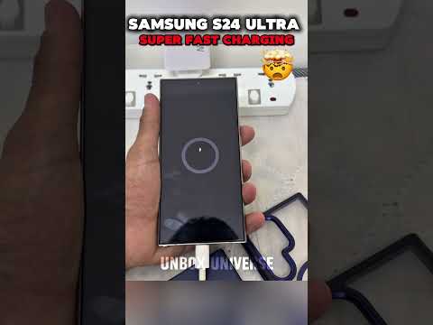 Samsung S24 Ultra Charging From 0% to 100% in Minutes ⚡🔥 | Fastest Charging Ever? #Shorts#viralvideo