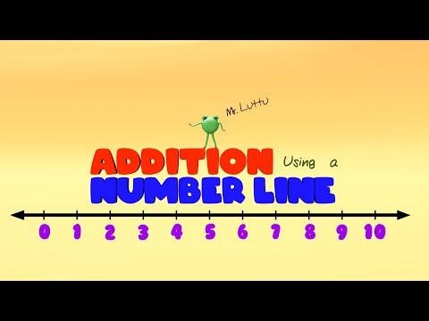 Learn Addition Using Number Line | Add Using Number Lines | Adding on a Number Line