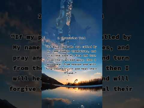 2 Chronicles 7:14"If my people who are called by My name humble themselves,#shortvideo #prayer