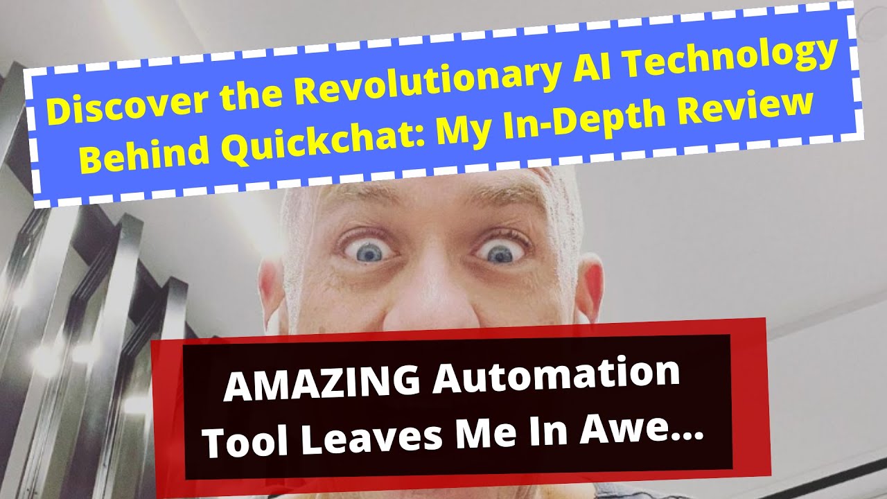 Discover the Revolutionary AI Technology Behind Quickchat AI: My In-Depth Review | Paul Hutchings
