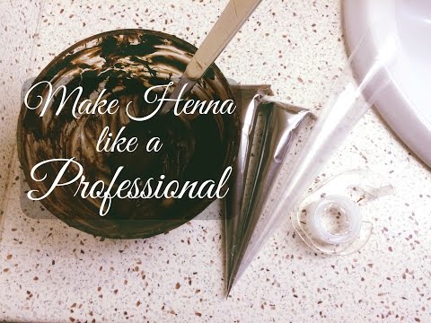 How to Make Henna like a Pro | Hennnafly