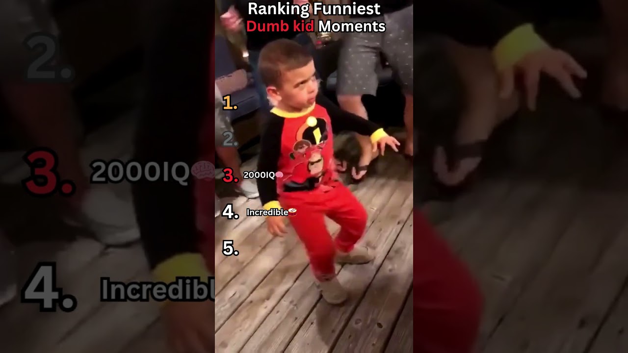 Ranking Funniest Dumb Kids Moments...  Subscribe please