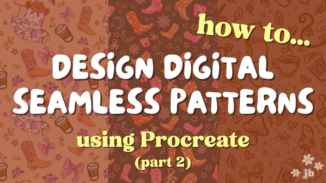 🎨 How to Make Seamless Patterns in Procreate 💻✨
