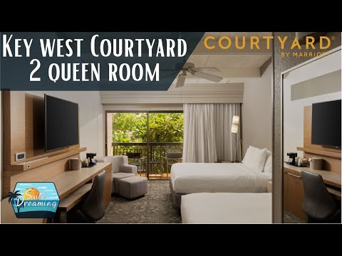 Great CHEAP(er) location in KEY WEST! - 2 Queen room at the Courtyard By Marriott Waterfront