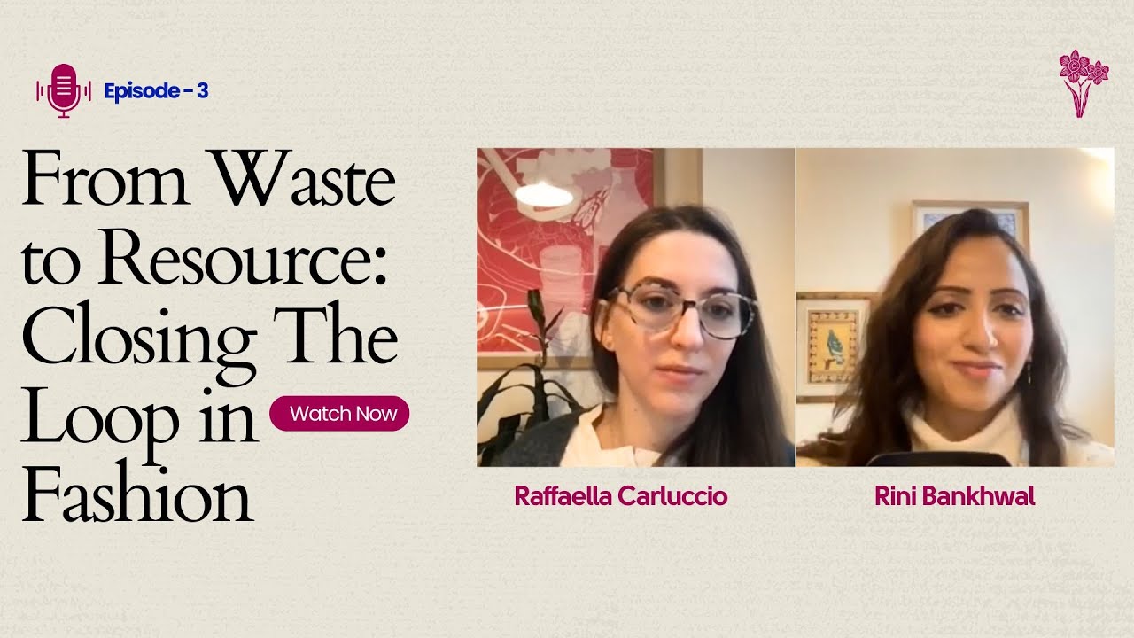 Ep3.  Raffaella Carluccio on Reverse Resources, known as 'Uber of the Textile Industry'