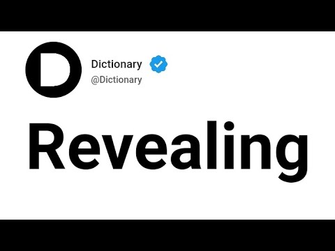 Revealing Meaning In English