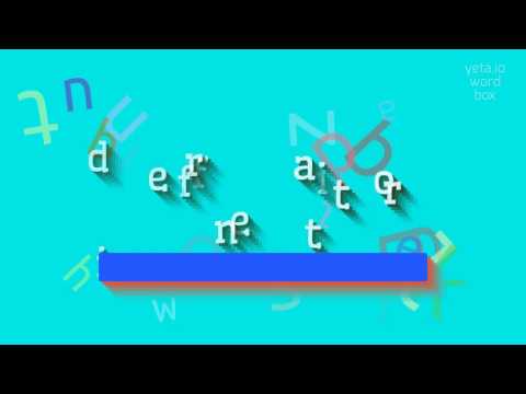 How to say "differentiator"! (High Quality Voices)