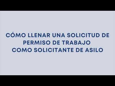 [VIDEO ANTIGUO - ENLACE NUEVO ABAJO] Solicite su permiso de trabajo POR CORREO